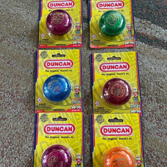 duncan | Toys | Duncan Imperial Yoyo Set Multicolor 6 Pack | Poshmark